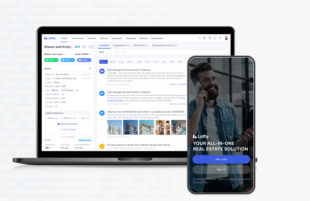 Lofty | #1 CRM for Real Estate